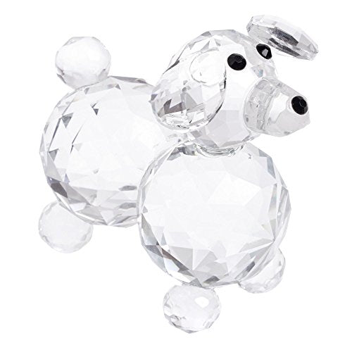 London Boutique Decorative Crystal Dog with swarovski crystal elements ...